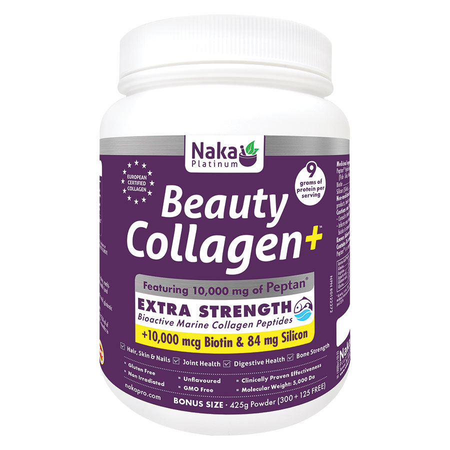 (Bonus Size) Platinum Beauty Collagen+ - 425g – Naka Pro