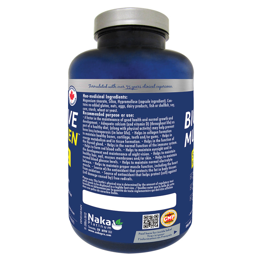 (Bonus Size) Platinum Bioactive Multi for Men - 120 vcaps – Naka Pro