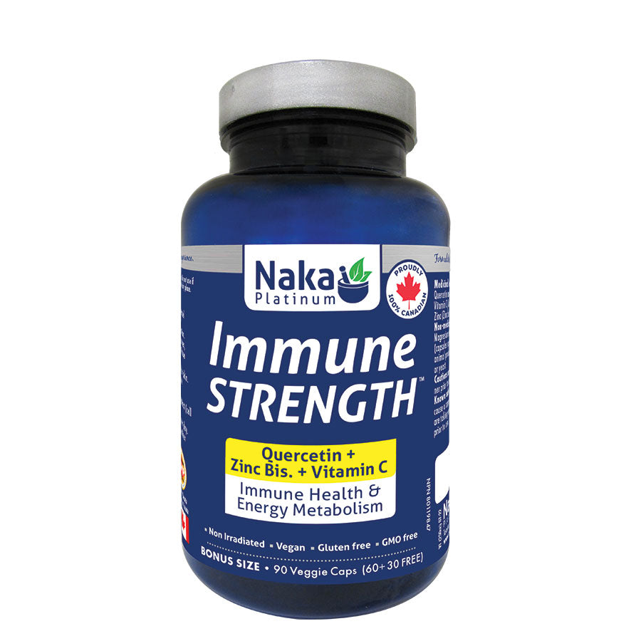 (Bonus Size) Platinum Immune Strength - 30 or 90 vcaps – Naka Pro