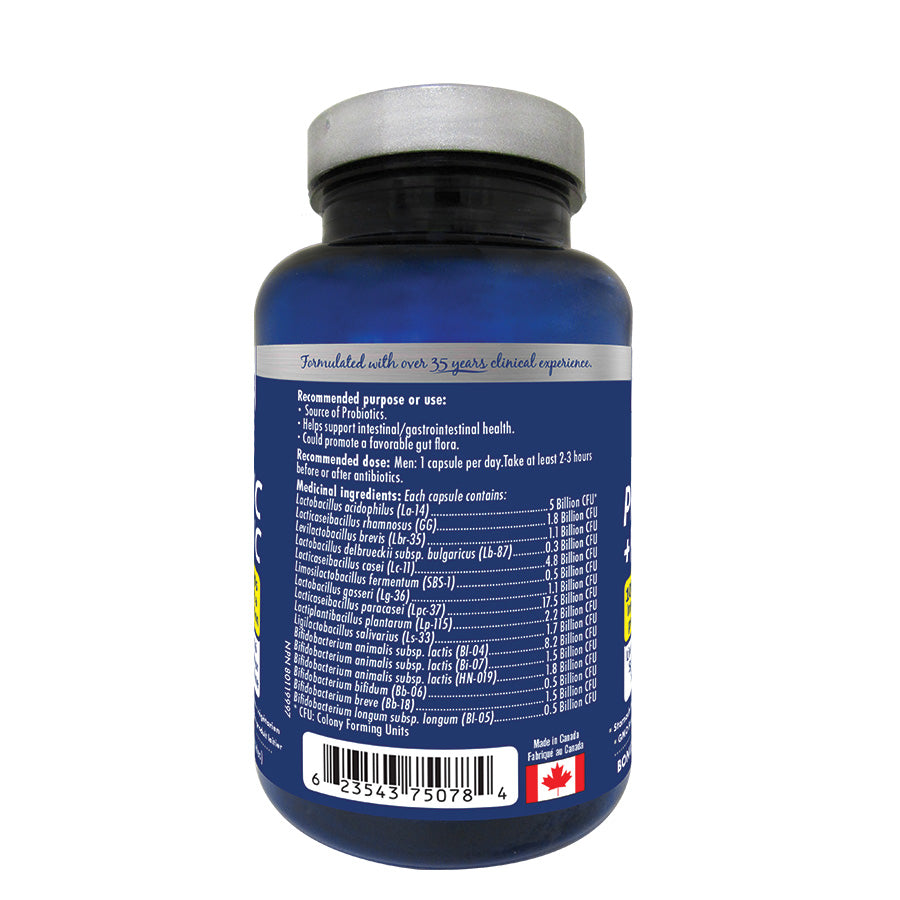 (Bonus Size) Platinum Men's Probiotic + Prebiotic - 35 DR caps – Naka Pro