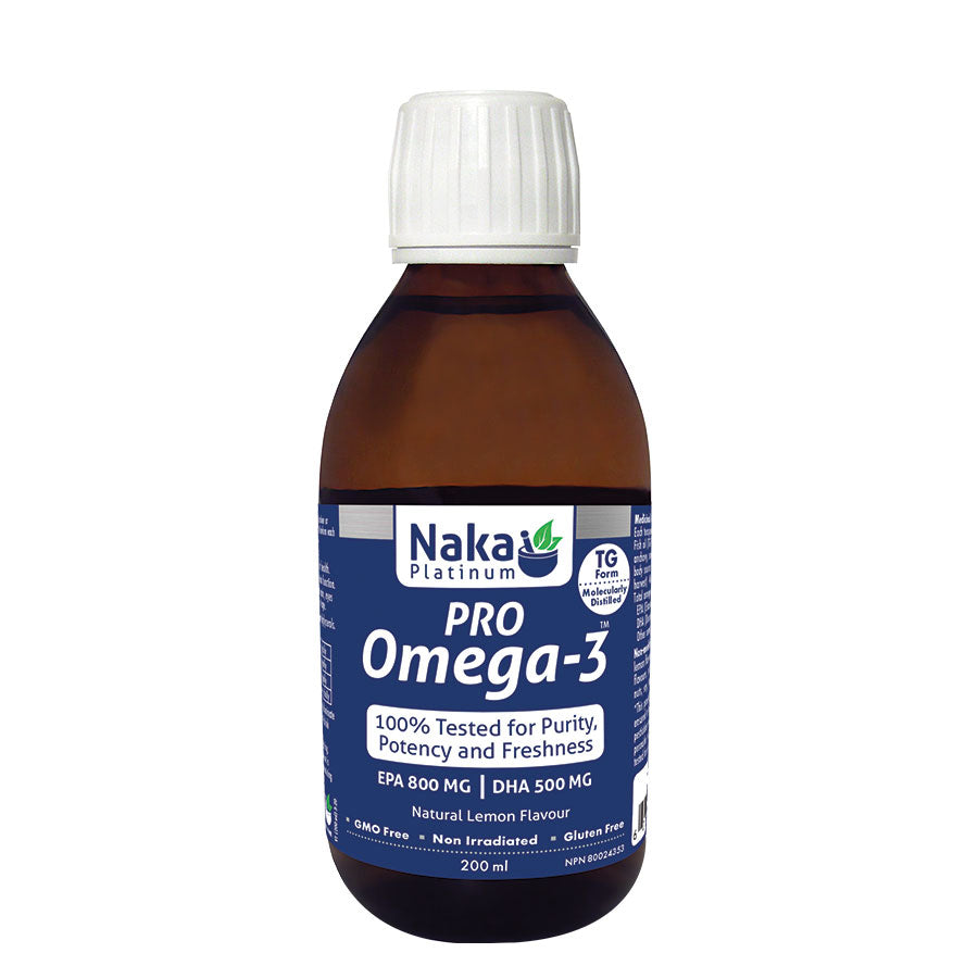 (Bonus Size) Platinum Pro Omega 3 - 200ml or 500ml – Naka Pro