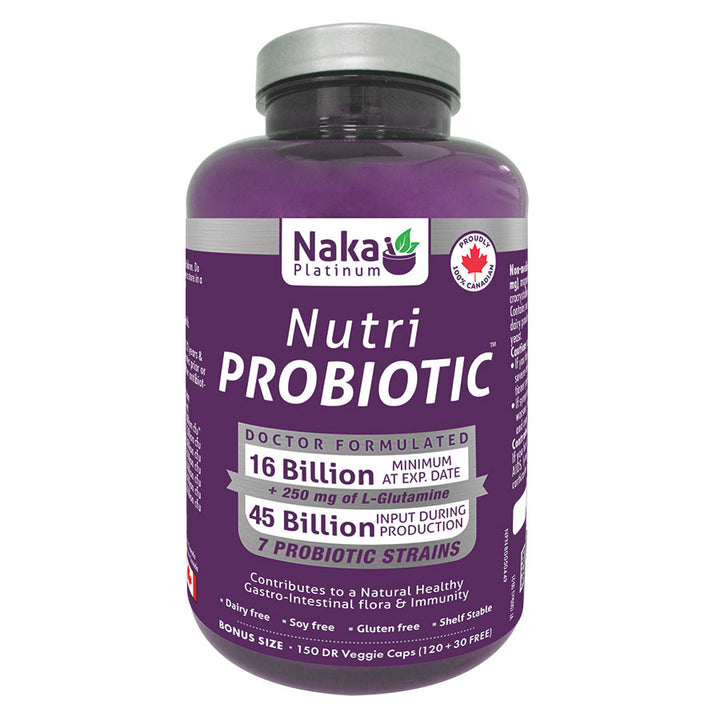 (Bonus Size) Platinum Nutri Probiotic - 75 or 150 DR vcaps – Naka Pro