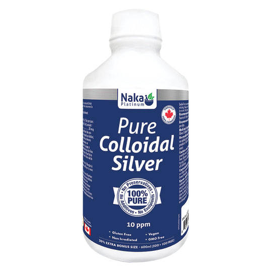 (Bonus Size) Platinum Colloidal Silver - 250ml or 600ml or 900ml – Naka Pro