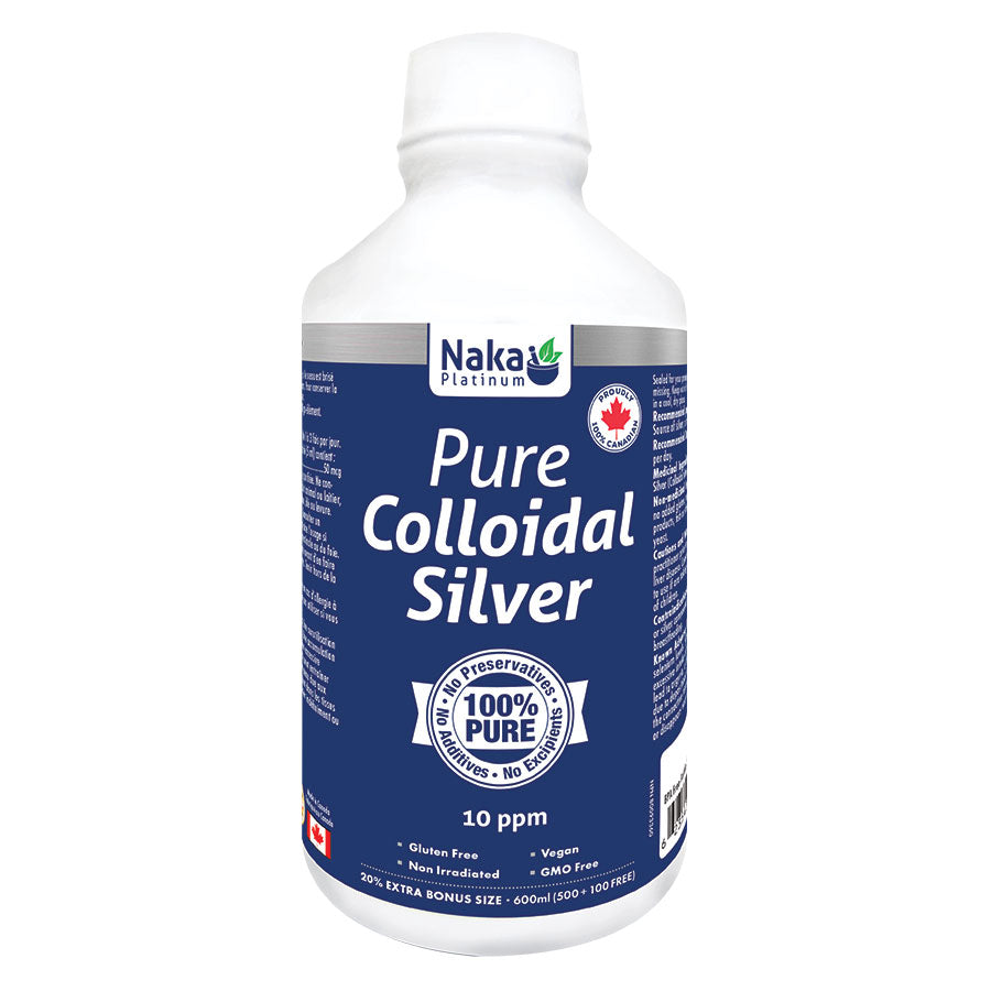 (Bonus Size) Platinum Colloidal Silver - 250ml or 600ml or 900ml – Naka Pro