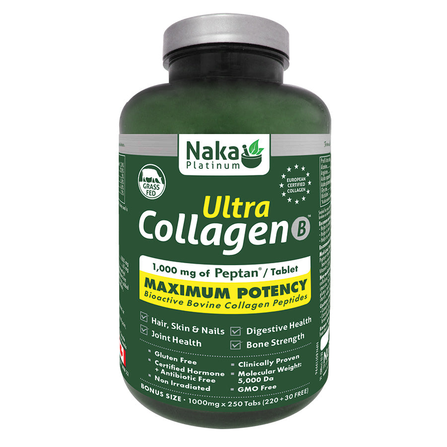 (Bonus Size) Platinum Ultra Collagen (Bovine Source) - 125 or 250 tabs ...