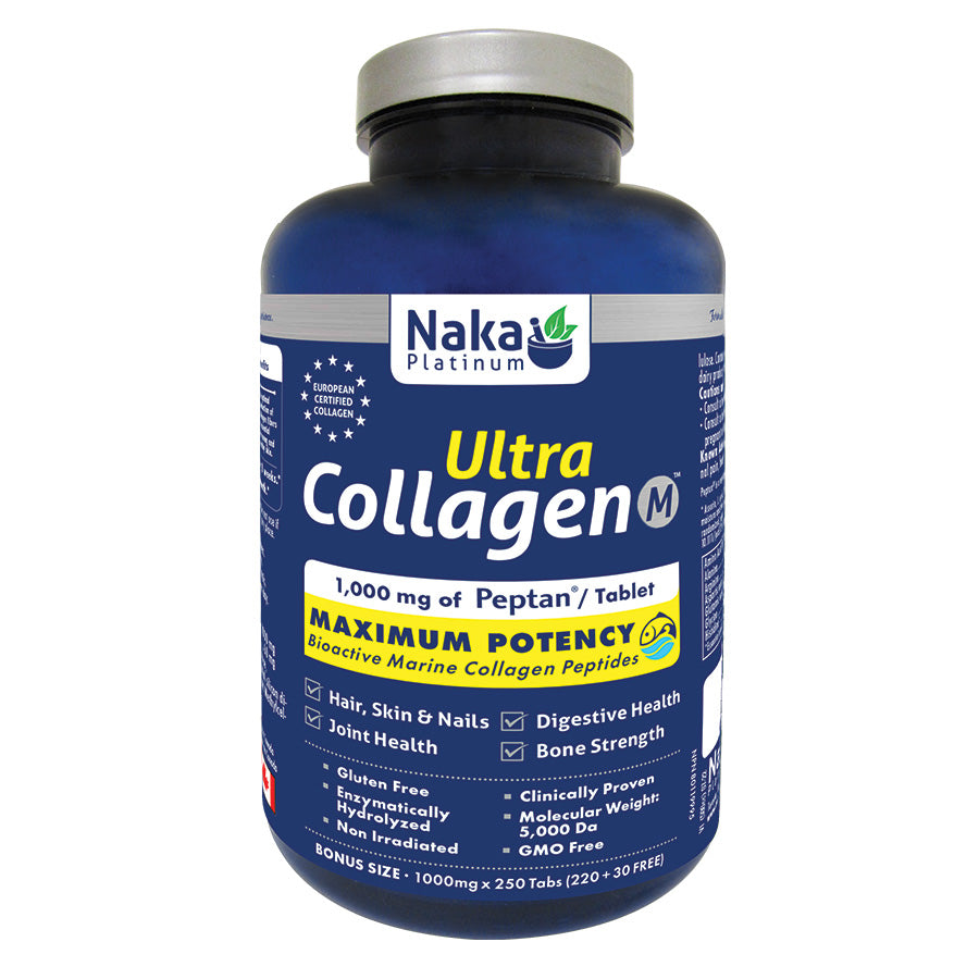 (Bonus Size) Platinum Ultra Collagen (Marine Source) - 125 or 250 tabs ...